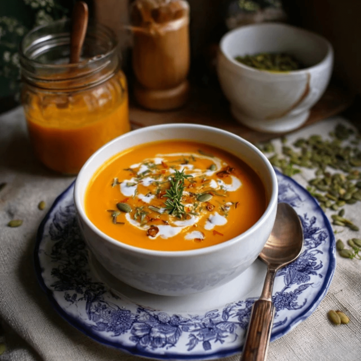 Apple Carrot and Pumpkin Soup – Cozy Winter Comfort in a Bowl - Quite Chefy