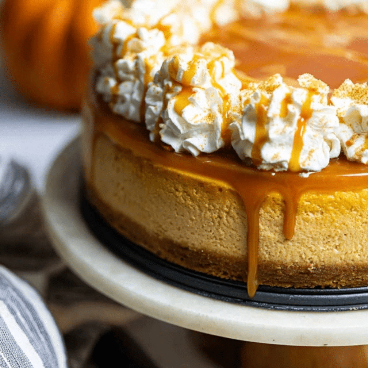 Pumpkin Caramel Cheesecake: The Ultimate Fall Dessert - Quite Chefy