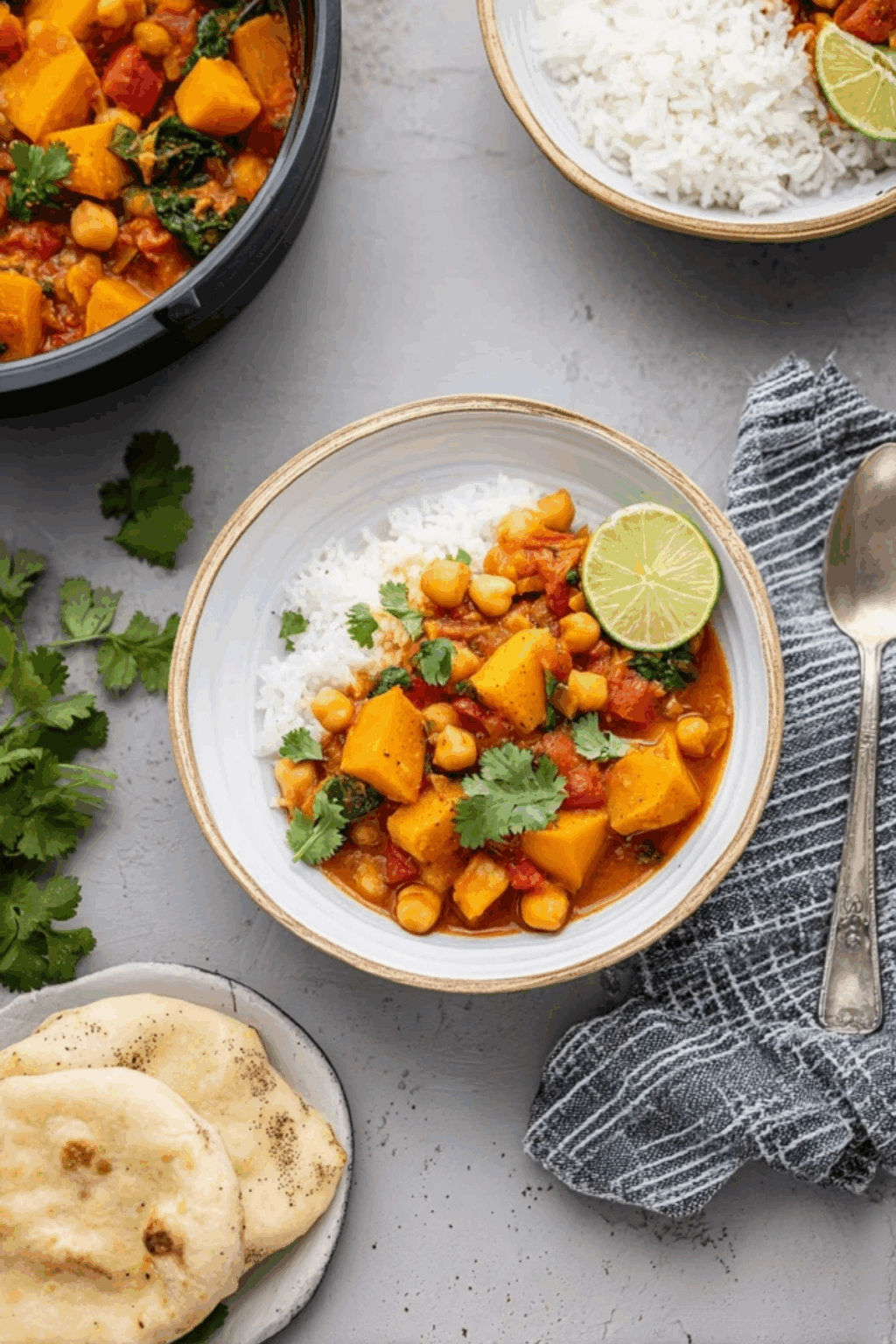 Moroccan Pumpkin & Chickpea Stew: A Flavorful, Hearty Dish for Fall ...