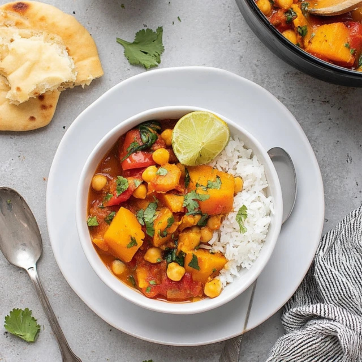 Moroccan Pumpkin & Chickpea Stew: A Flavorful, Hearty Dish for Fall ...