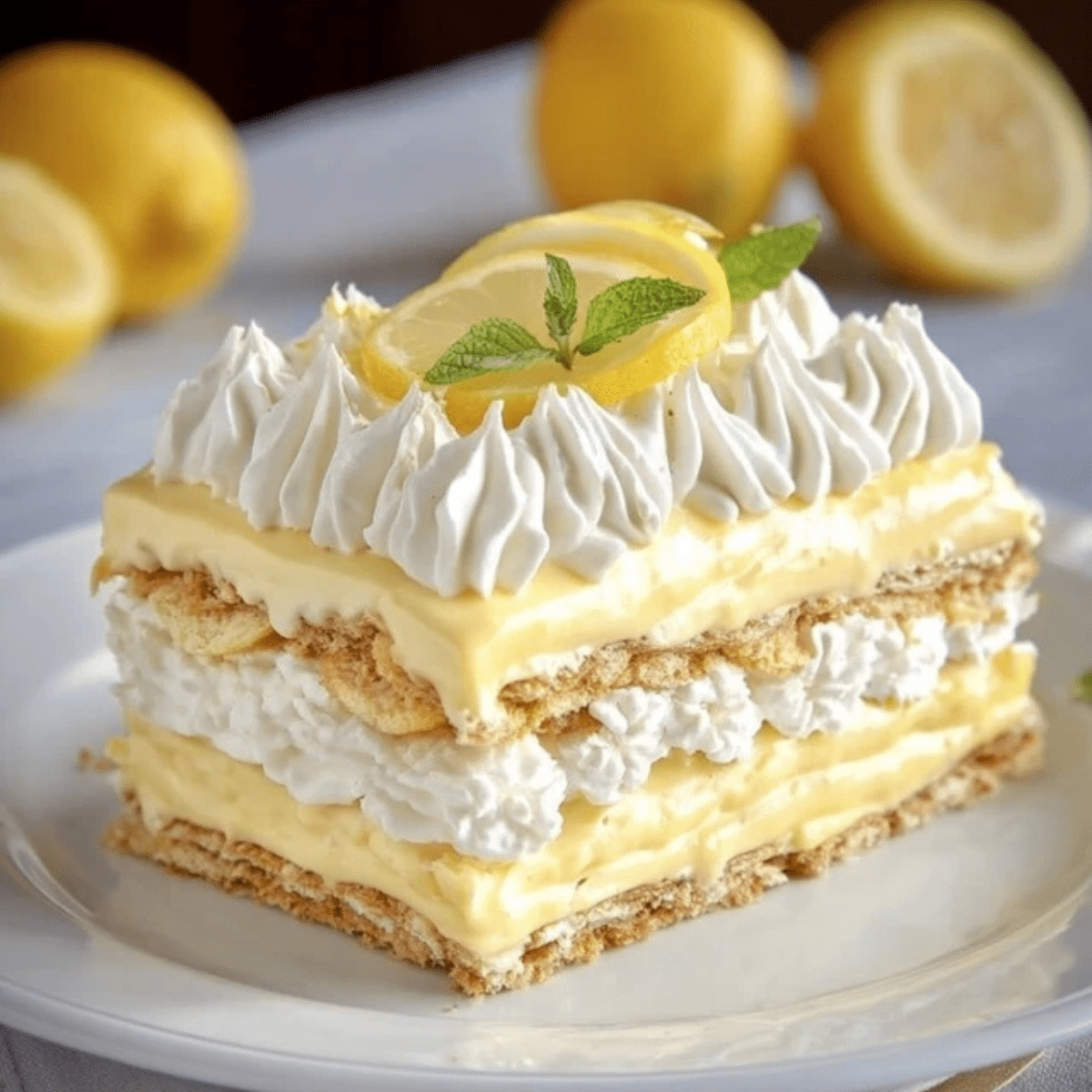 No-Bake Lemon Éclair Cake: A Refreshing Dessert Everyone Will Love ...