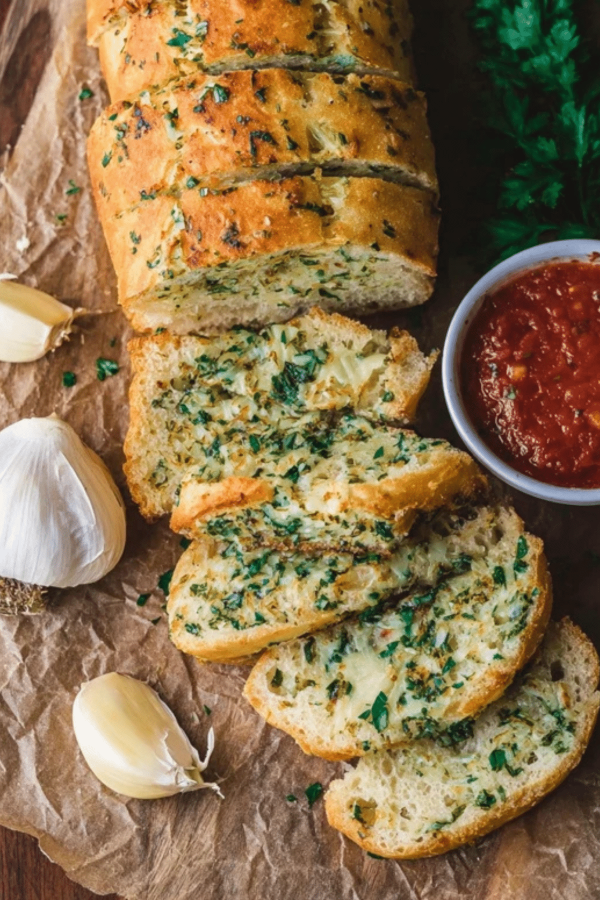 Easy Sourdough Garlic Bread - Quite Chefy