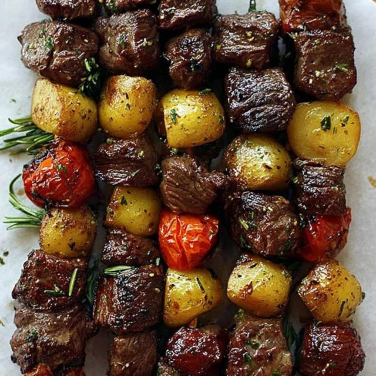 Rosemary Steak Skewers: The Ultimate Grilled Dinner for Meat Lovers ...