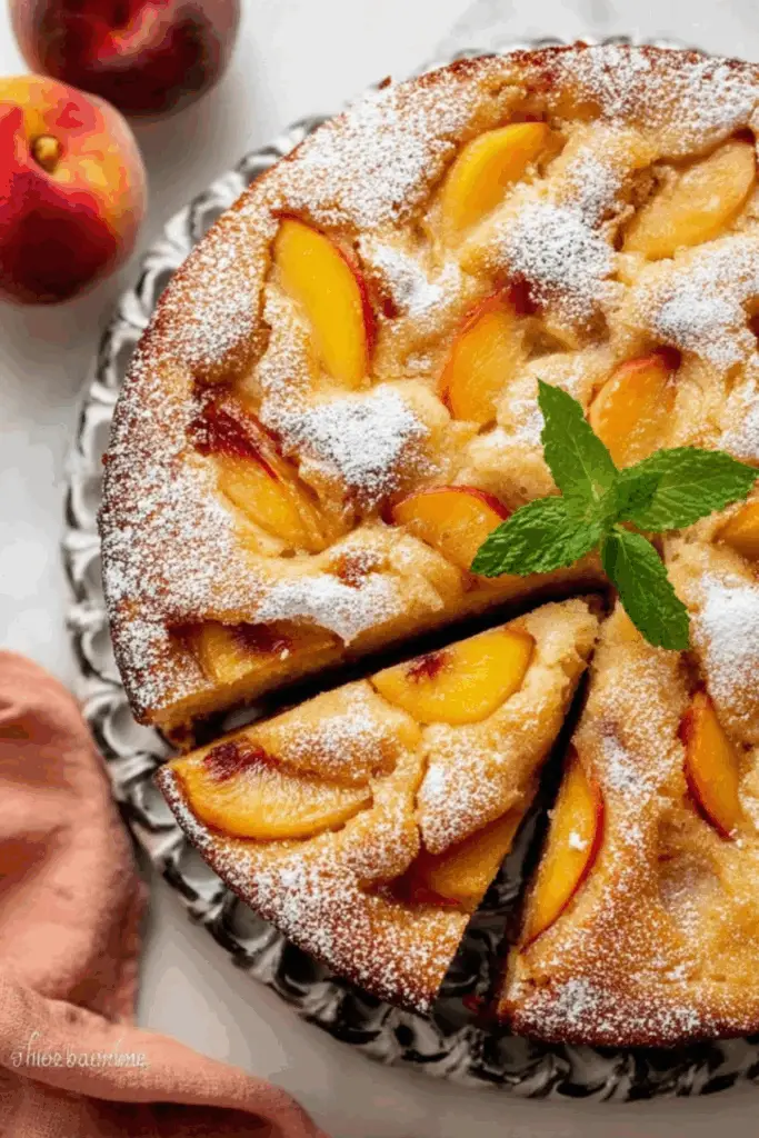 Fresh Peach Cake Recipe: A Deliciously Simple Summer Dessert - Quite Chefy