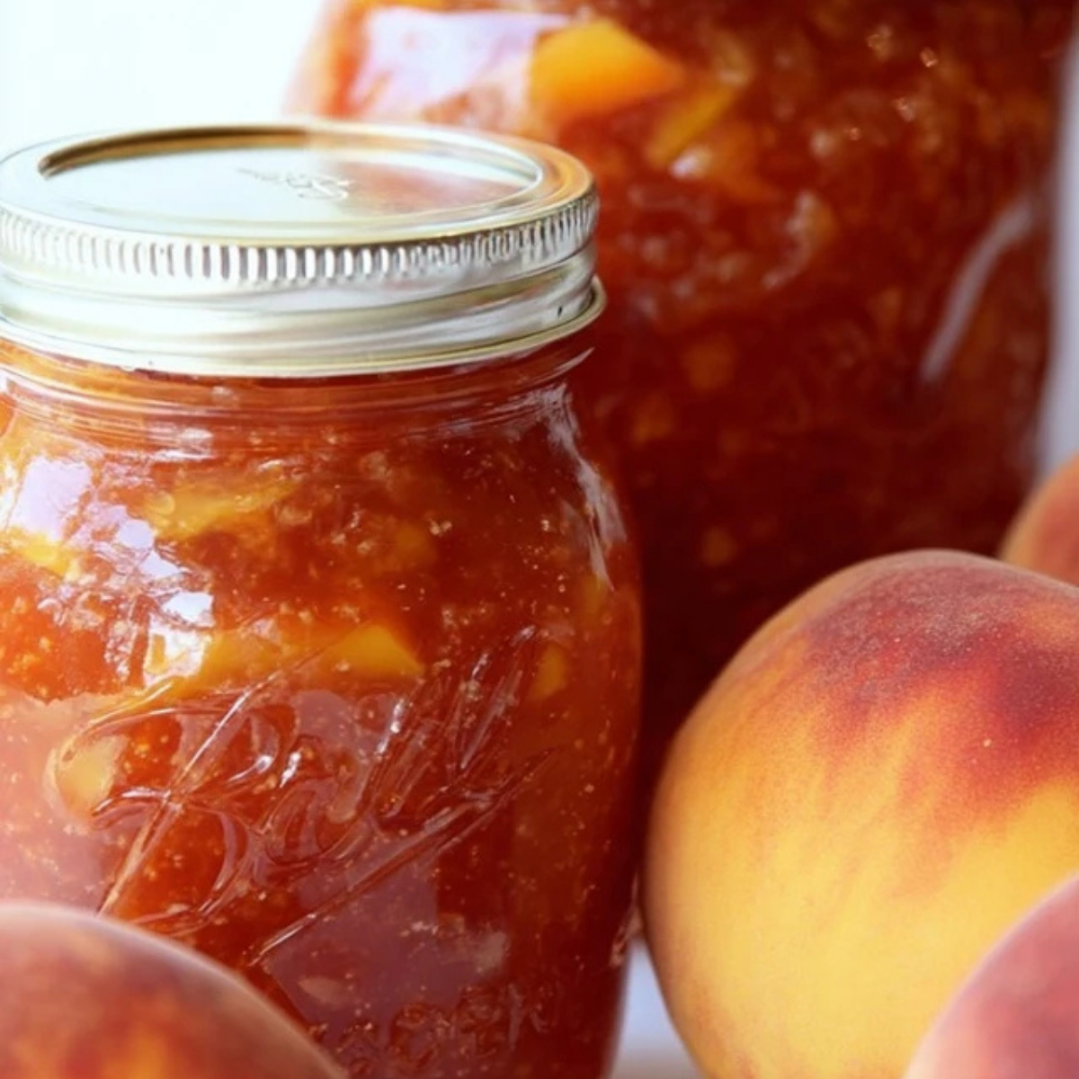 Spiced Peach Jam Recipe: A Fall Delight - Quite Chefy