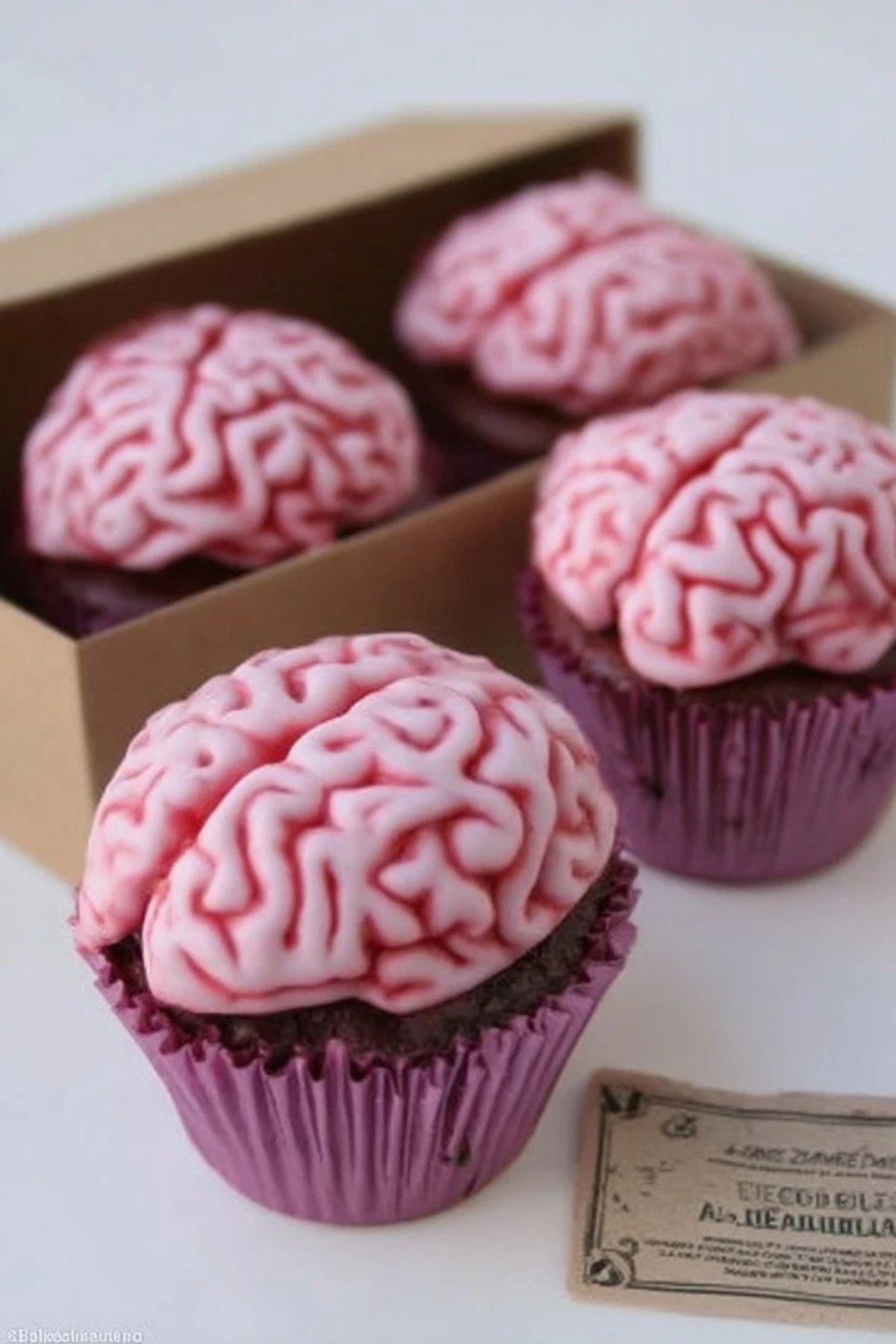 Zombie Brain Cupcakes: A Deliciously Creepy Treat for Halloween - Quite ...
