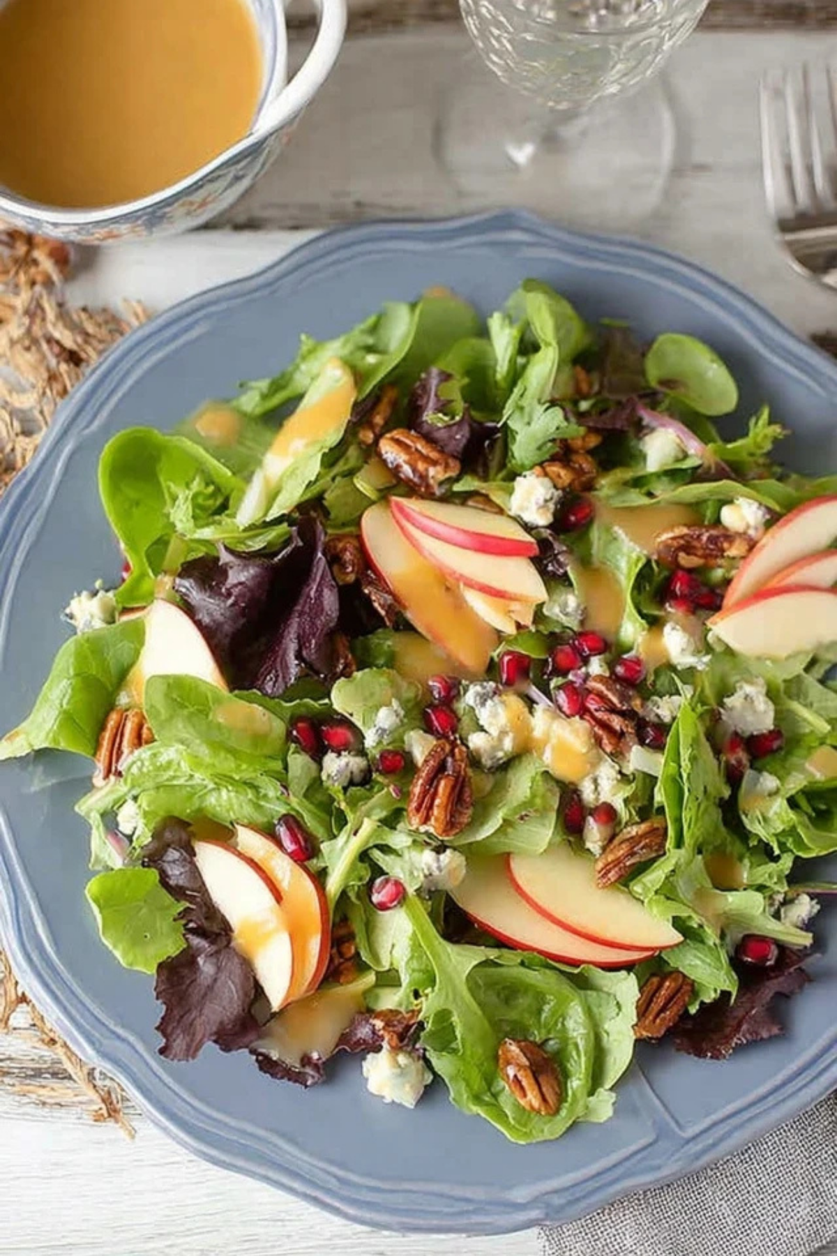 Fall Salad with Maple Vinaigrette - Quite Chefy