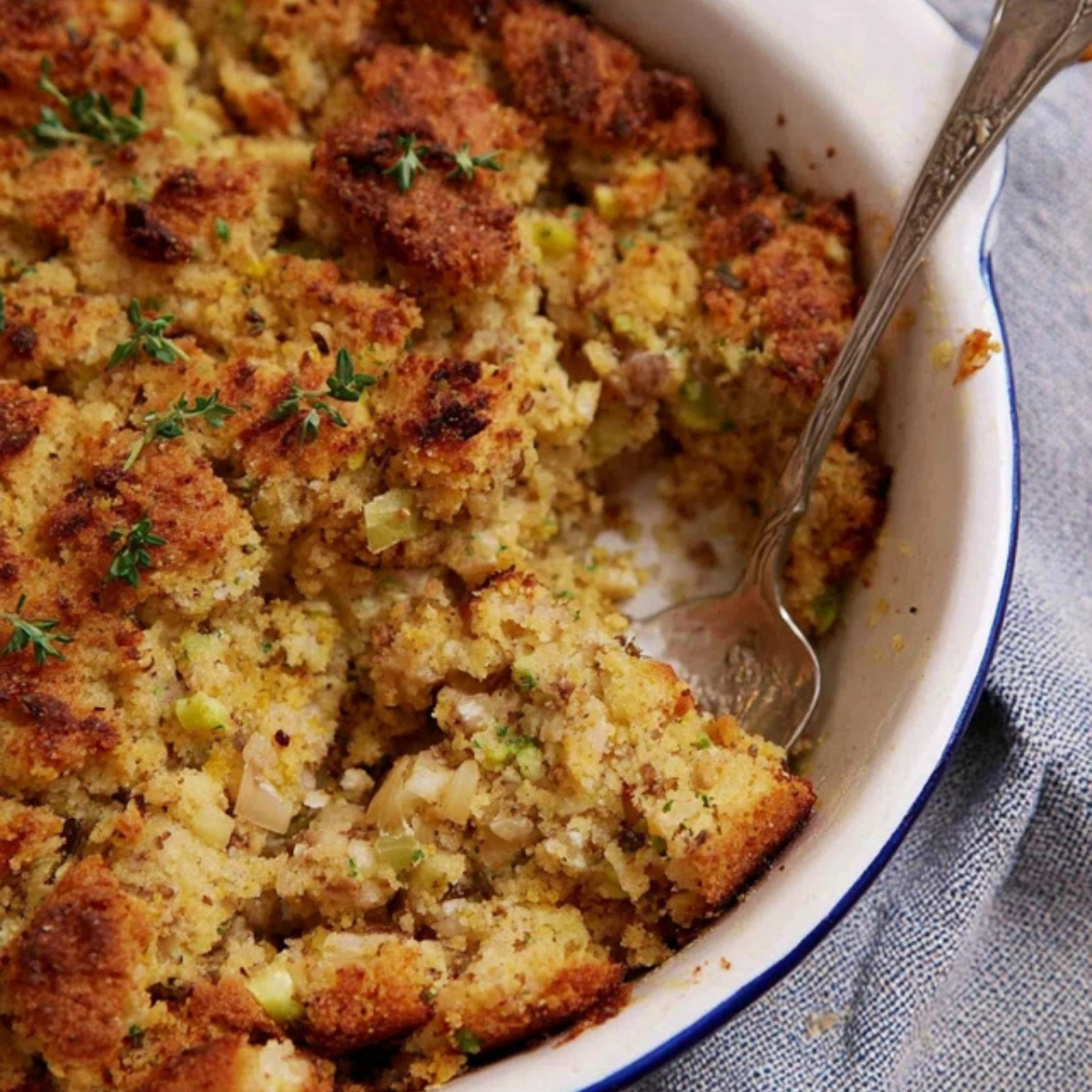Old-Fashioned Cornbread Dressing - Quite Chefy