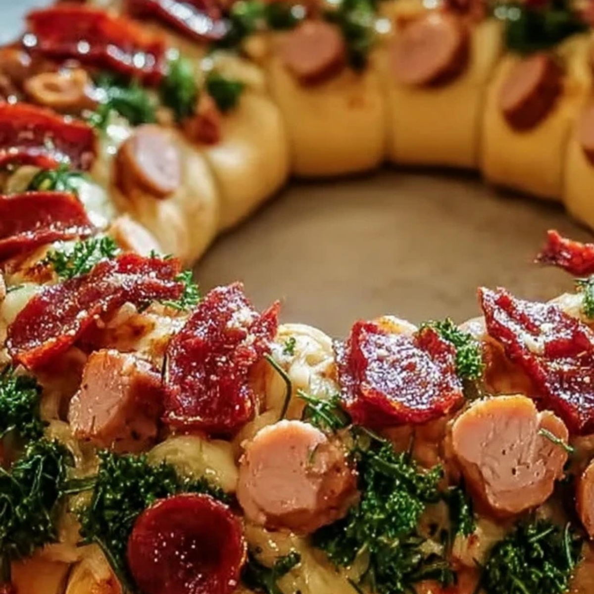 Holiday Wreath Pizza: A Festive Twist for Your Holiday Gatherings ...