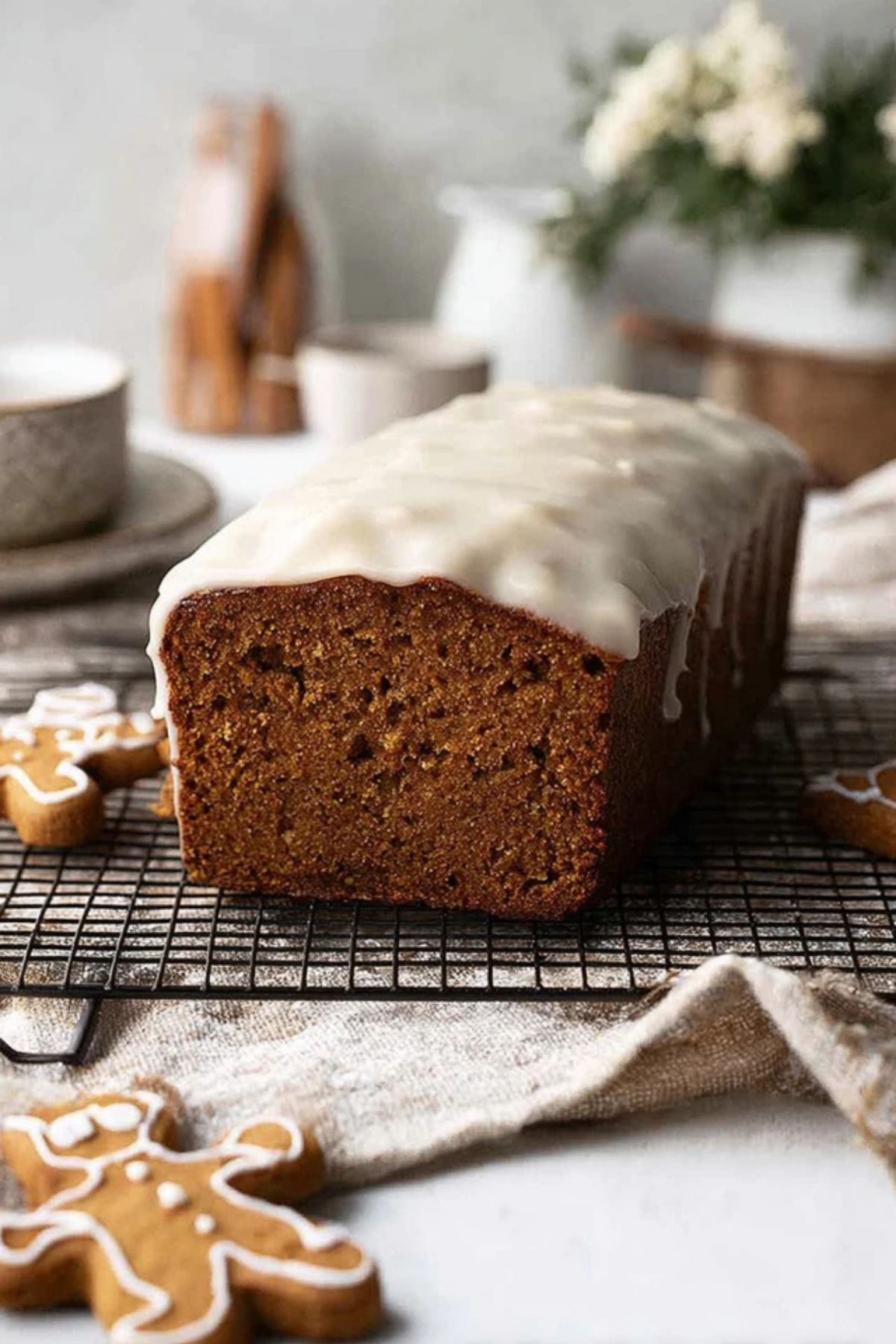 Iced Gingerbread Loaf Cake: A Perfect Holiday Treat - Quite Chefy