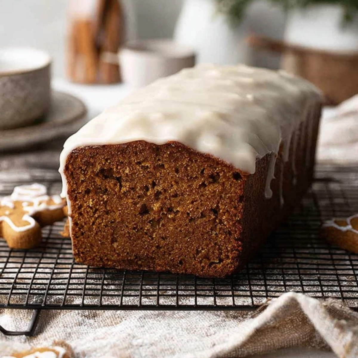 Iced Gingerbread Loaf Cake: A Perfect Holiday Treat - Quite Chefy