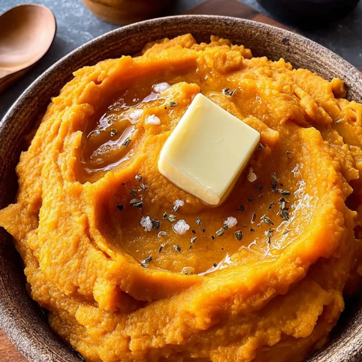 Irresistible Honey Butter Mashed Sweet Potatoes - Quite Chefy