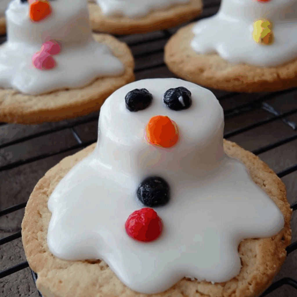 Melted Snowman Biscuits Recipe: A Fun and Festive Holiday Treat - Quite ...