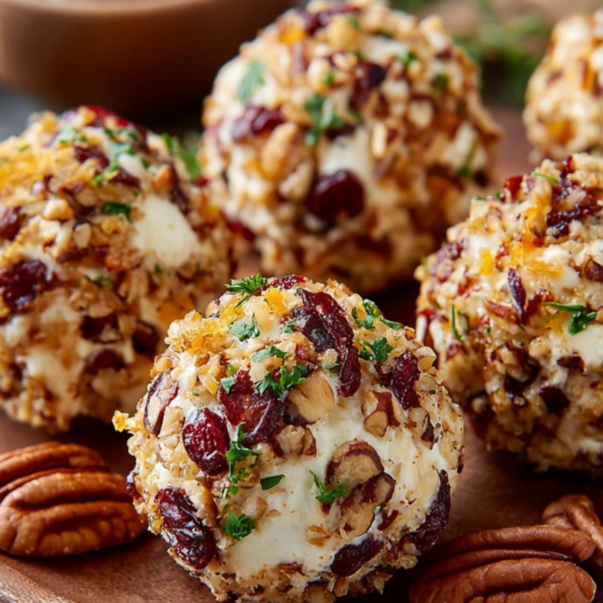 Mini Cranberry Pecan Cheese Balls: The Perfect Appetizer for Any ...