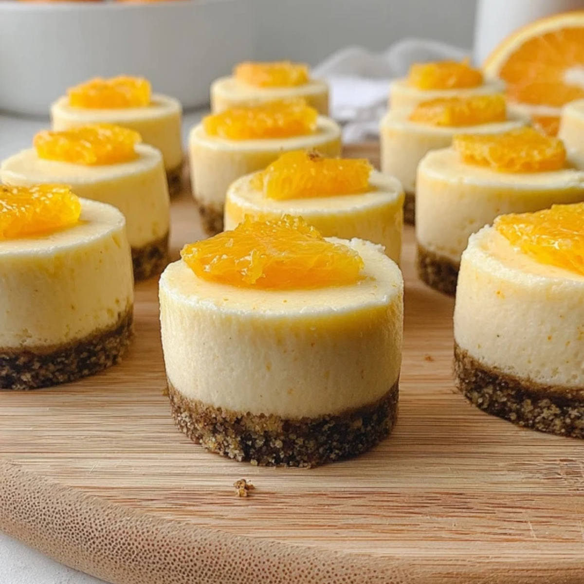 Mini Orange Cheesecakes: A Refreshing Twist on a Classic Dessert ...