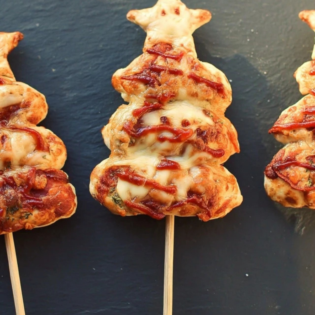 Pizza Tree on a Stick: A Fun and Festive Holiday Snack - Quite Chefy