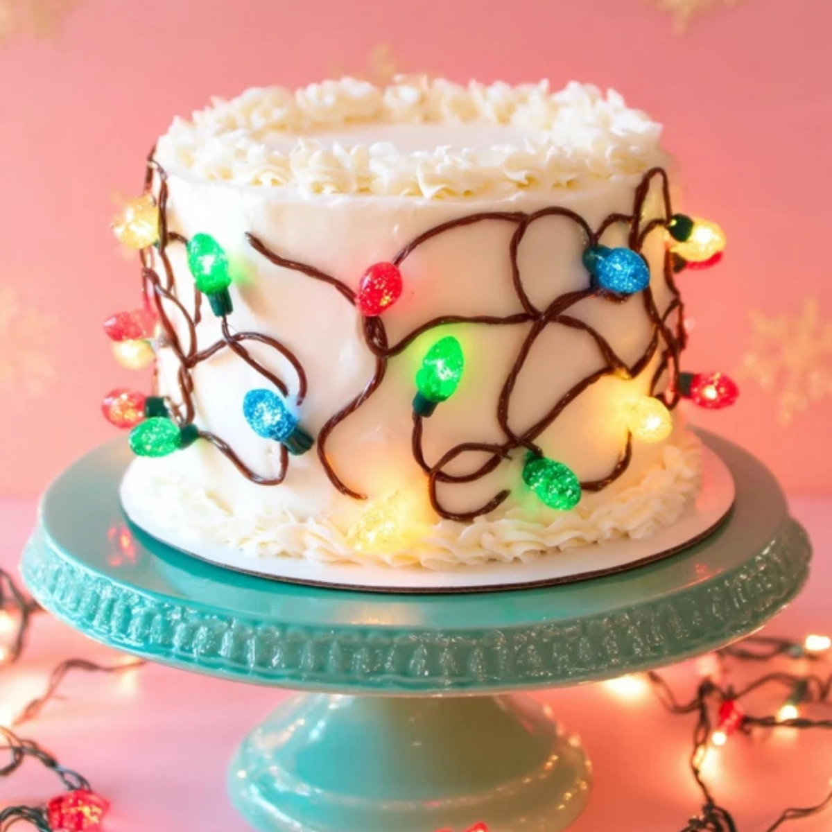 Christmas Light Cake: A Festive and Fun Holiday Dessert - Quite Chefy