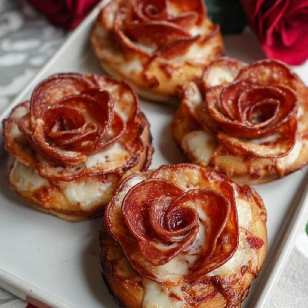 Pizza Roses for Valentine’s Day: A Creative and Delicious Way to ...