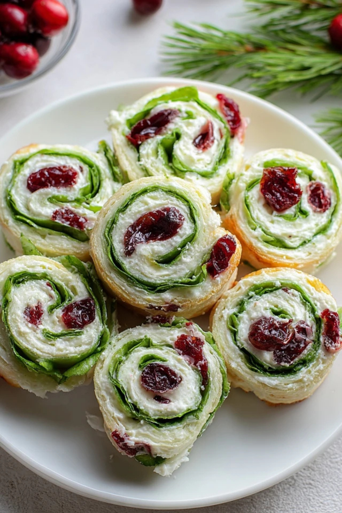 Tasty Christmas Cranberry Pinwheels - Quite Chefy